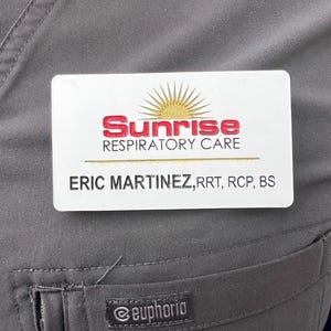 Respiratory Therapy Badge Buddy, Respiratory Therapist Badge ...