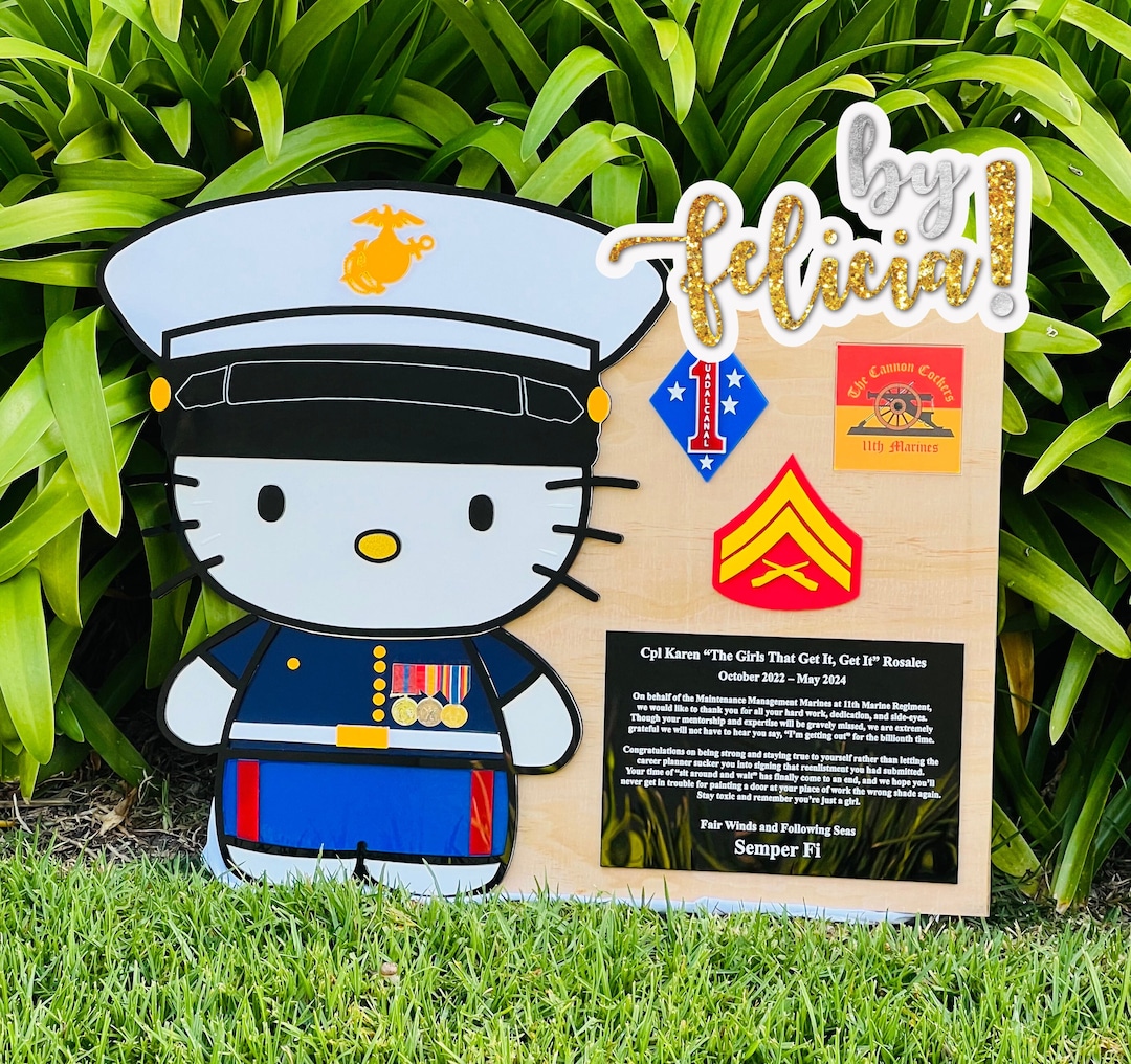 Marine Corps Plaques, Marine Corps Retirement Gift, Marine Corps Gift ...