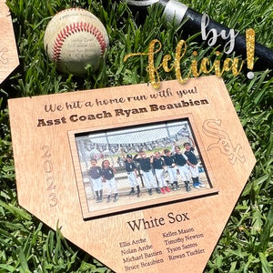 Baseball Coach Gift, Baseball Coach Frame, Baseball Coach Gift Photo ...