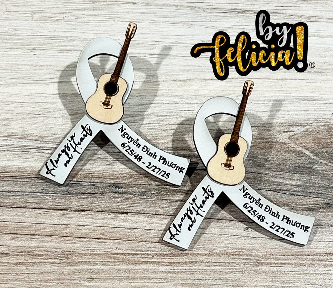 Funeral Ribbon Pin, Funeral Favor, Funeral Memorial Gift, Memorial ...