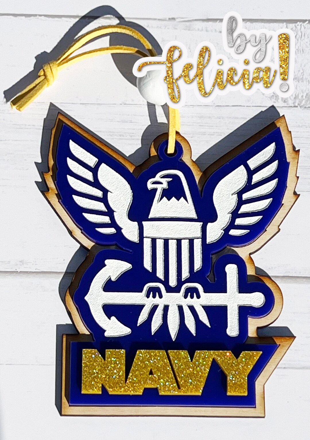 Navy Christmas Ornaments, Navy Christmas Decorations, Navy Christmas ...