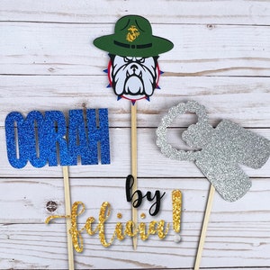 Marines Party Decorations Marine Corps Party Supplies - Etsy