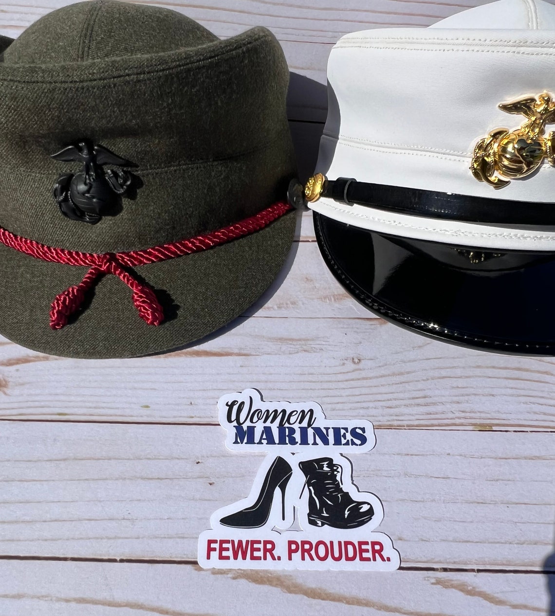 Marine Corps Stickers USMC Sticker Women Marine Veteran - Etsy