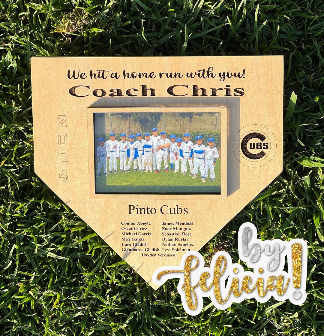 Baseball Coach Gift, Baseball Coach Frame, Baseball Coach Gift Photo ...