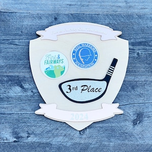 Golf Tournament Plaques, Golf Tournament Gift, Golf Awards, Golf Trophy ...