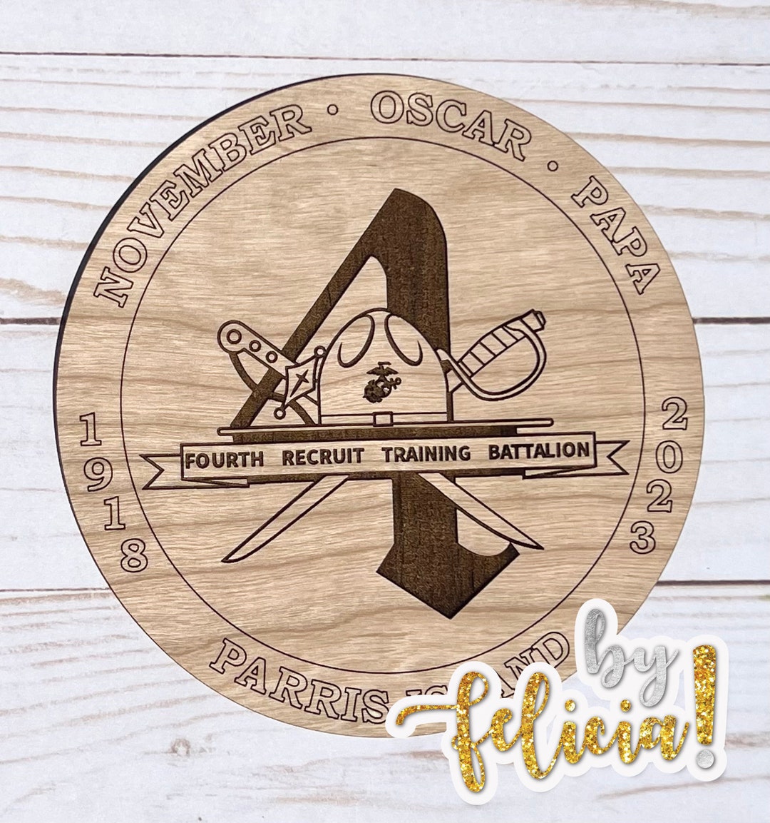 Marine Corps Plaque, Marine Corps Retirement Gift, Marine Corps Retired ...