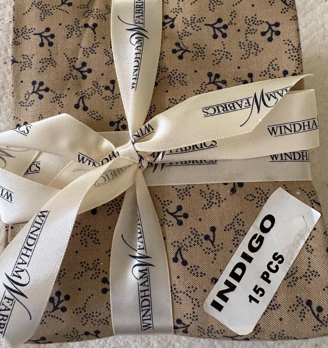 Indigo 15- Fat Quarters by Wilmington Prints - Etsy