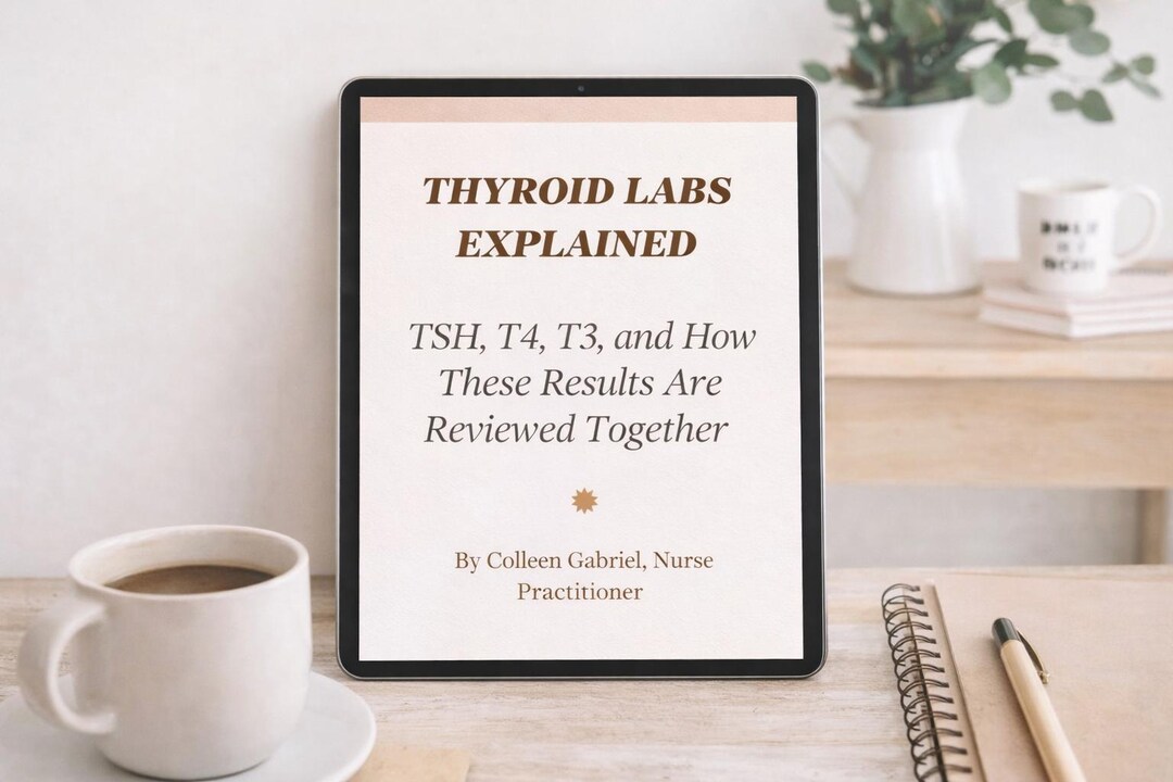 Thyroid Labs Explained – 18 Page PDF| Patient Education Handout ...
