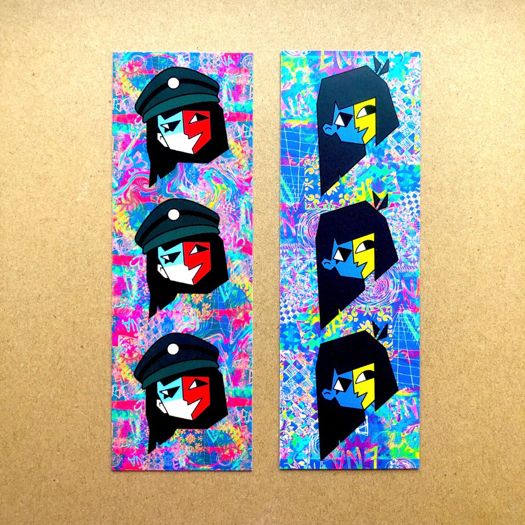 ENA Dream BBQ and ENA Animated Series Inspired Double Sided Bookmark - Etsy