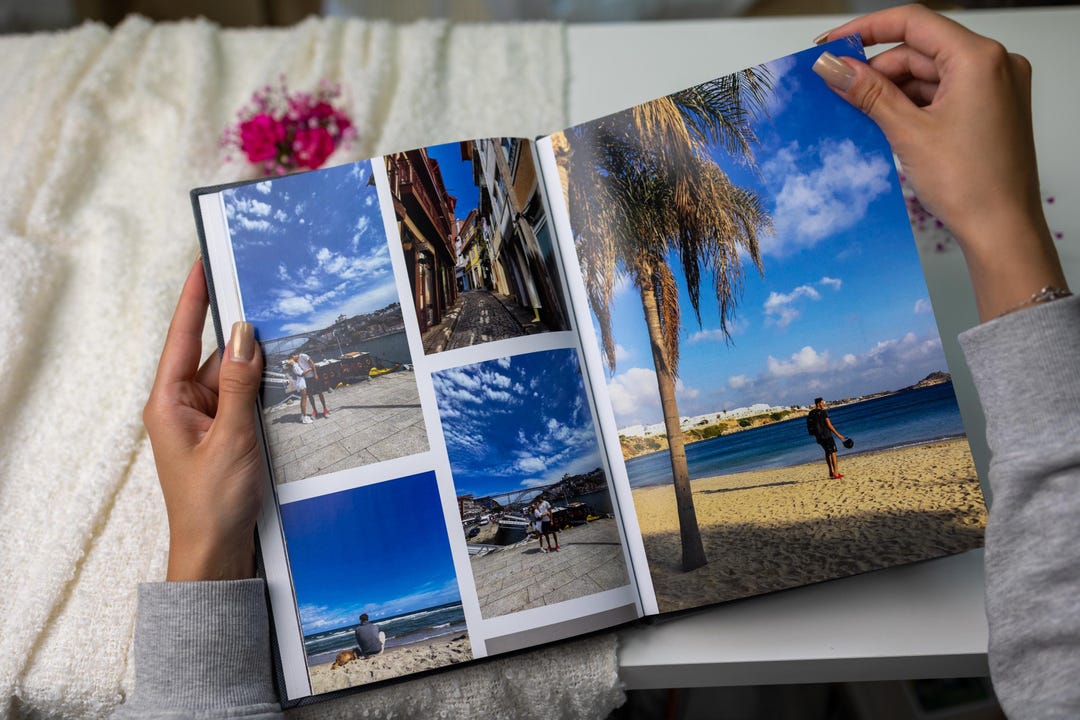 Personalized Photo Book 10x10" | Eco Velvet Custom Cover & Embossing ...