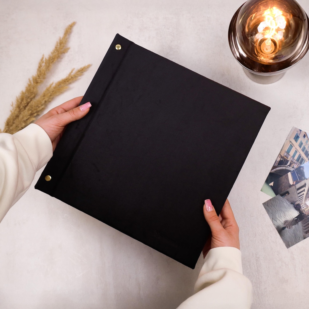 Traditional Self-mount Photo Album 10x10" | Flores Custom Cover ...