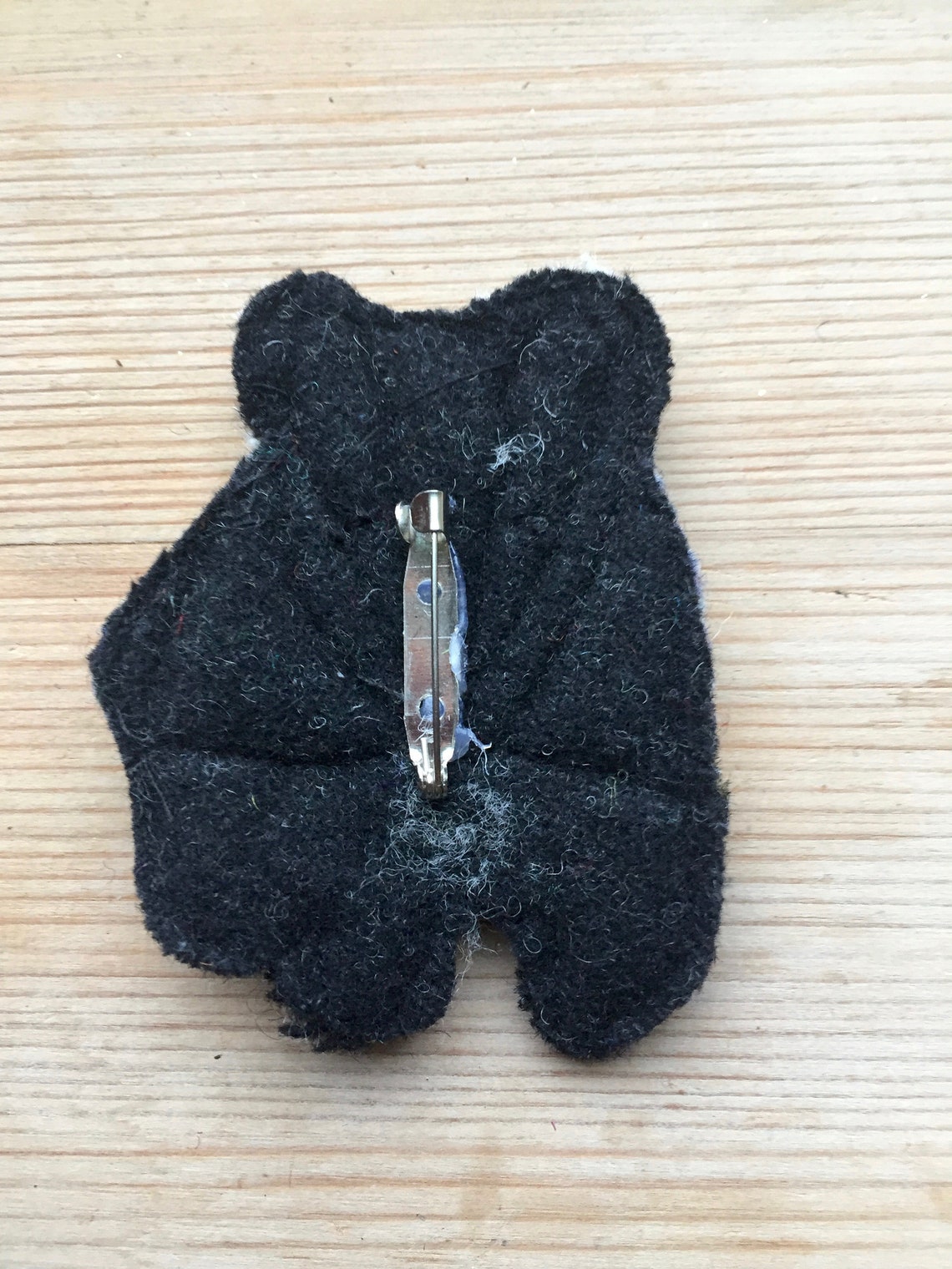 Barney Badger Brooch/ Pin. Handmade From Harris Tweed. | Etsy