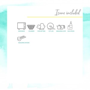 Kitchen Cabinet Organizing Labels Set. - Etsy