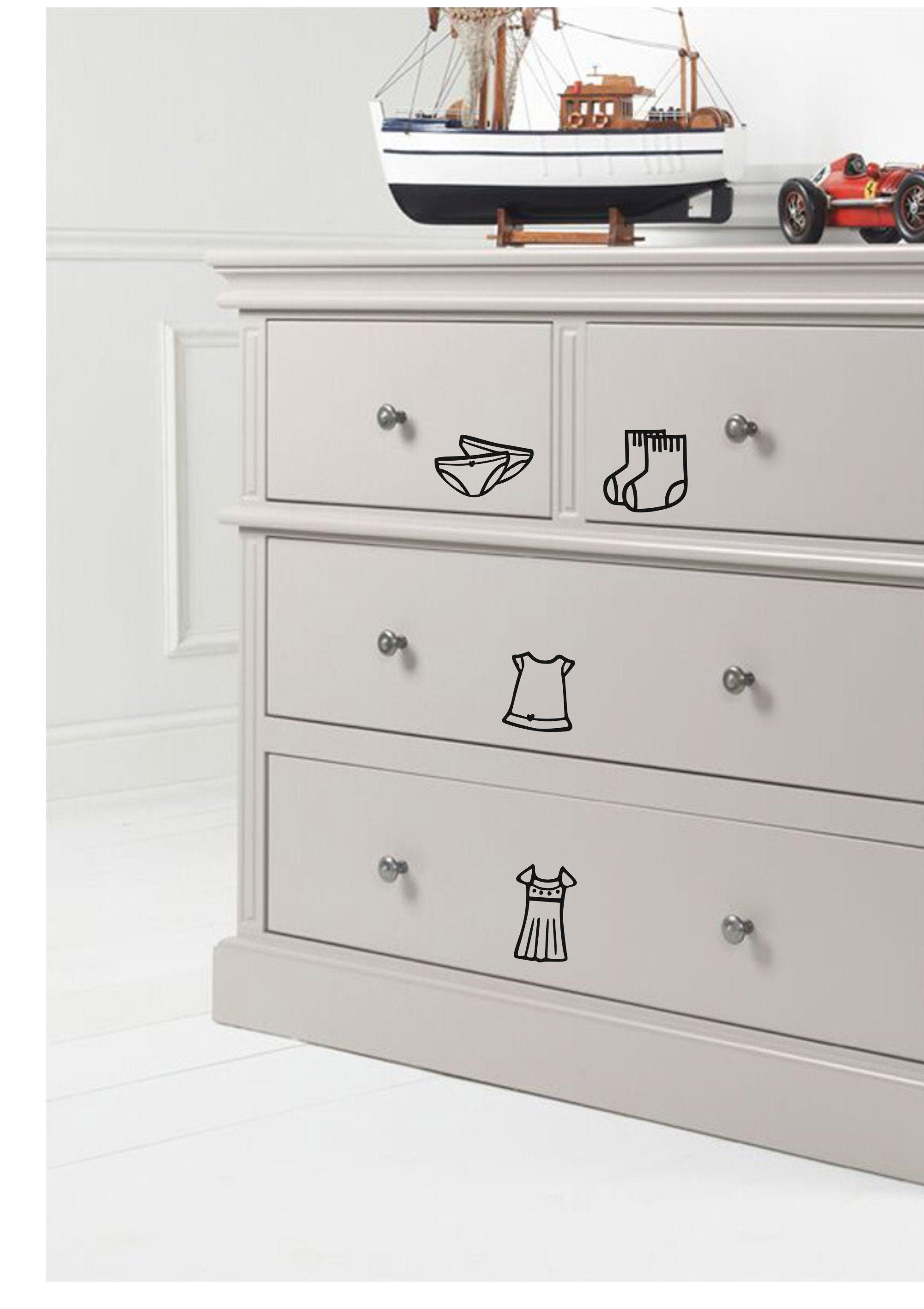 Custom Storage Labels Kids Room Organization Drawer Labels - Etsy