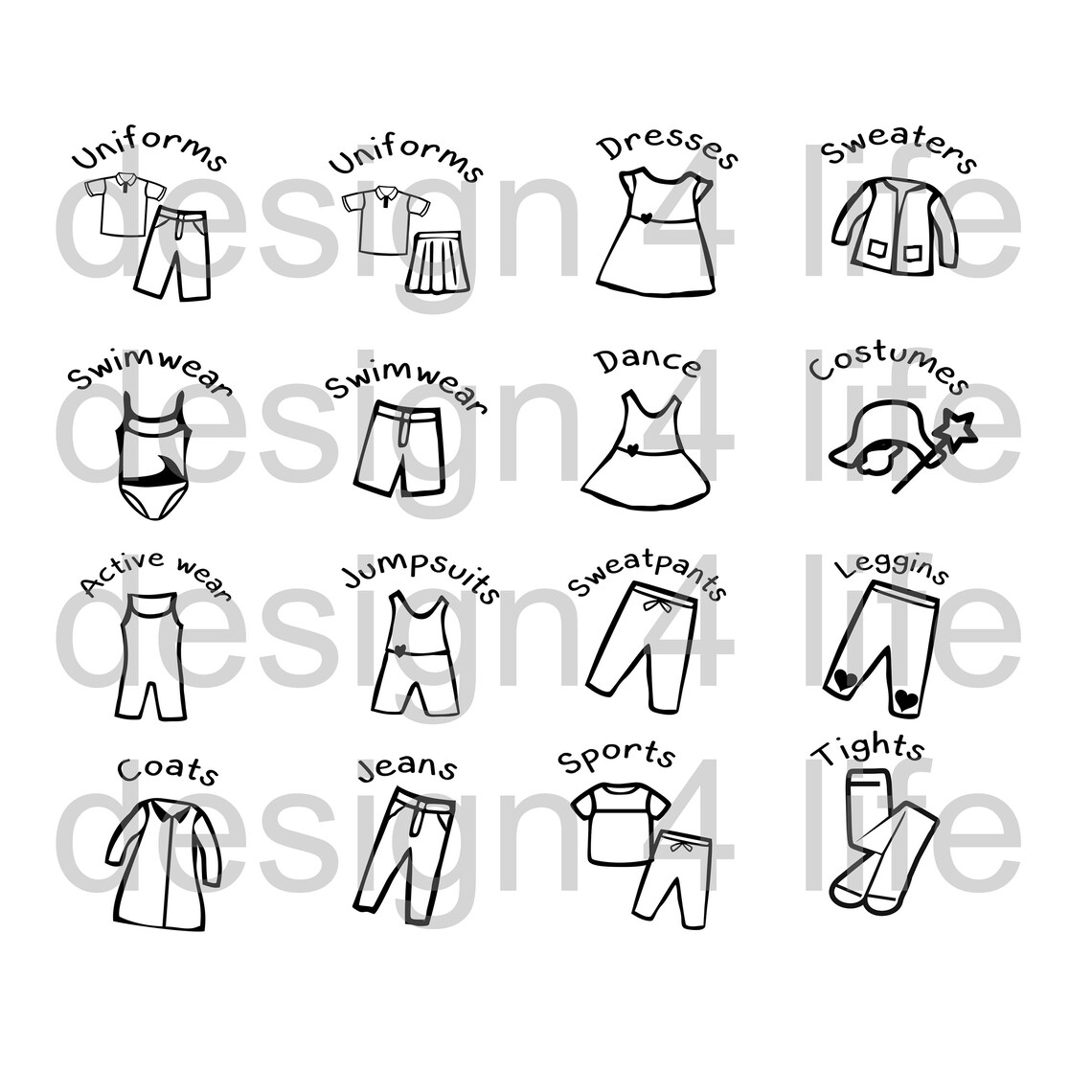 Custom Storage Labels Kids Room Organization Drawer Labels - Etsy