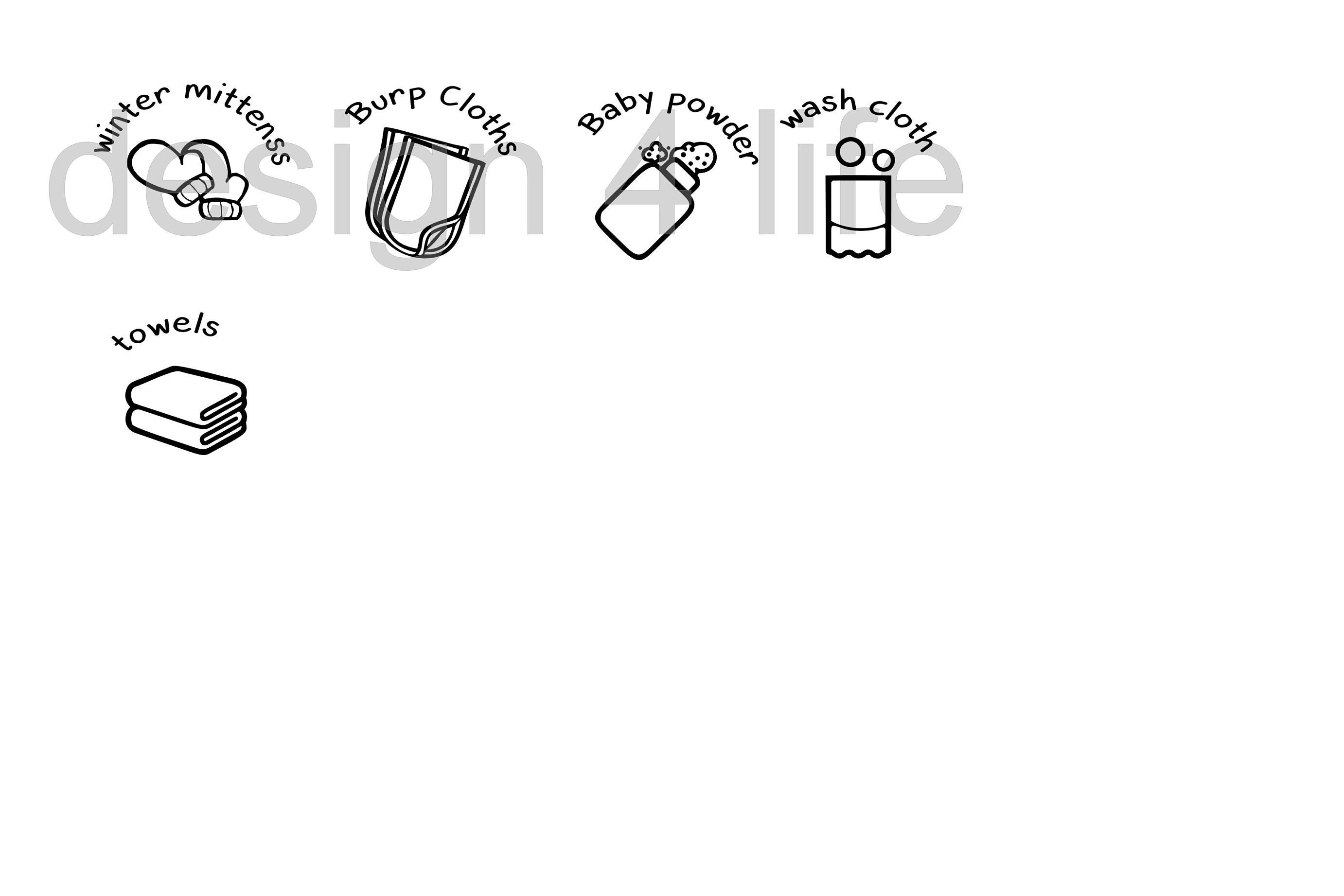 Custom Storage Labels Kids Room Organization Drawer Labels - Etsy