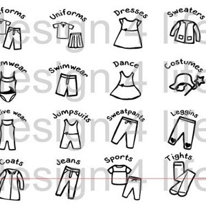 Custom Storage Labels- Kids Room Organization- Drawer Labels- Kids ...