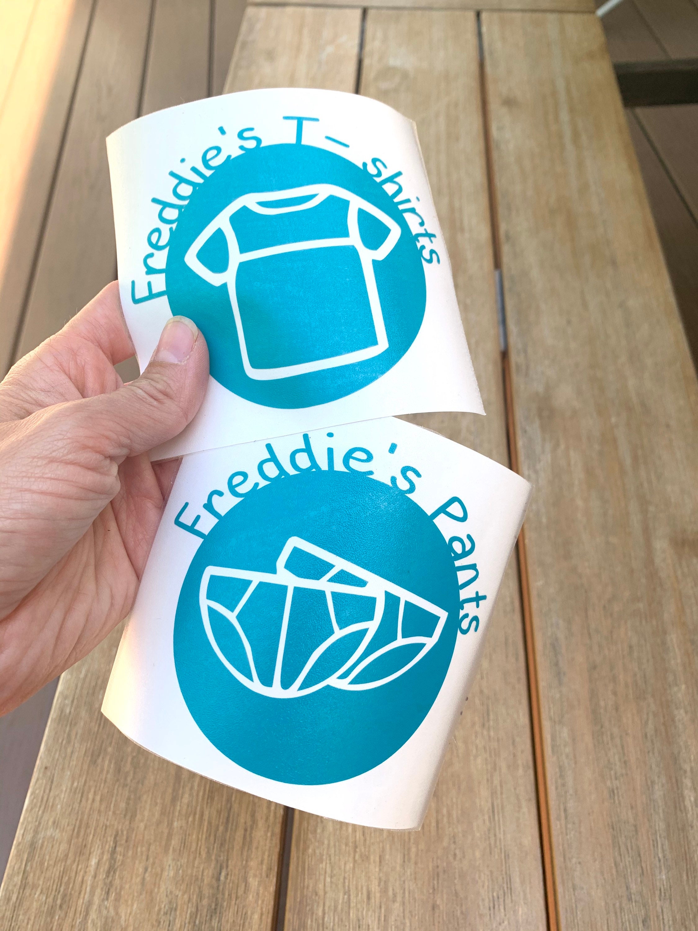 Kid clothes labels Custom storage labels kids room | Etsy