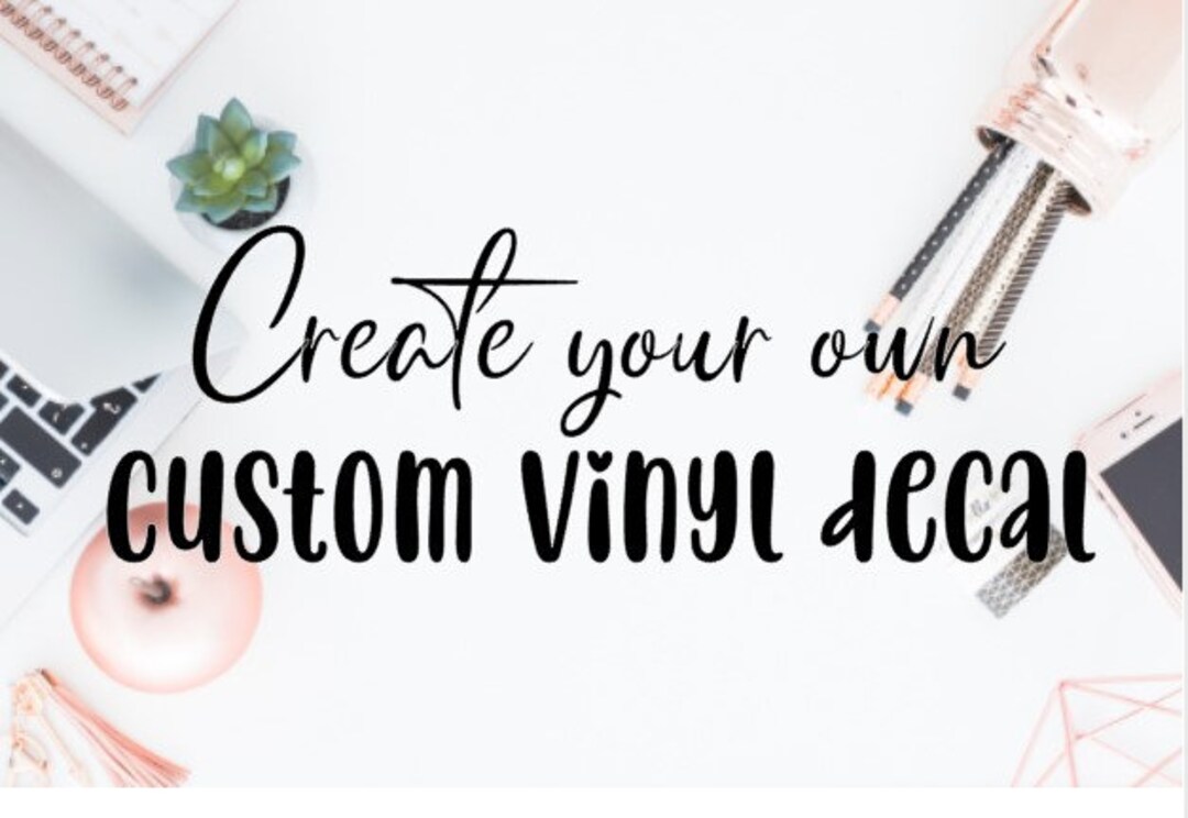 Custom Vinyl Decal - Etsy