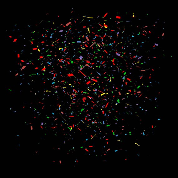 Real Falling Confetti