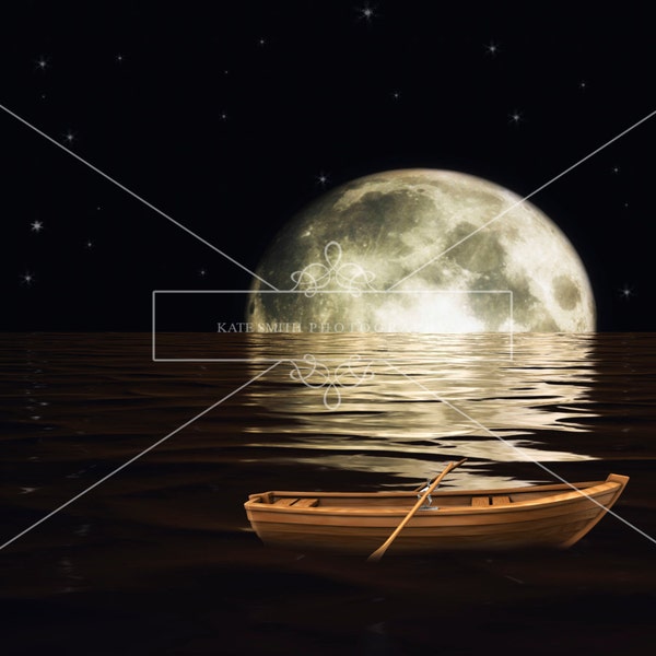 Moonlight Backdrop - Etsy