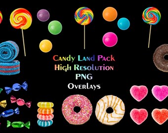 Candy Overlay - Etsy