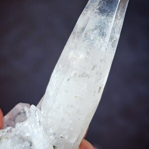 Blue Angel Feather Quartz- Tyndall Effect From Peru- Crystal Reading ...