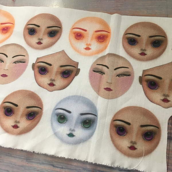 Fabric Doll Face - Etsy