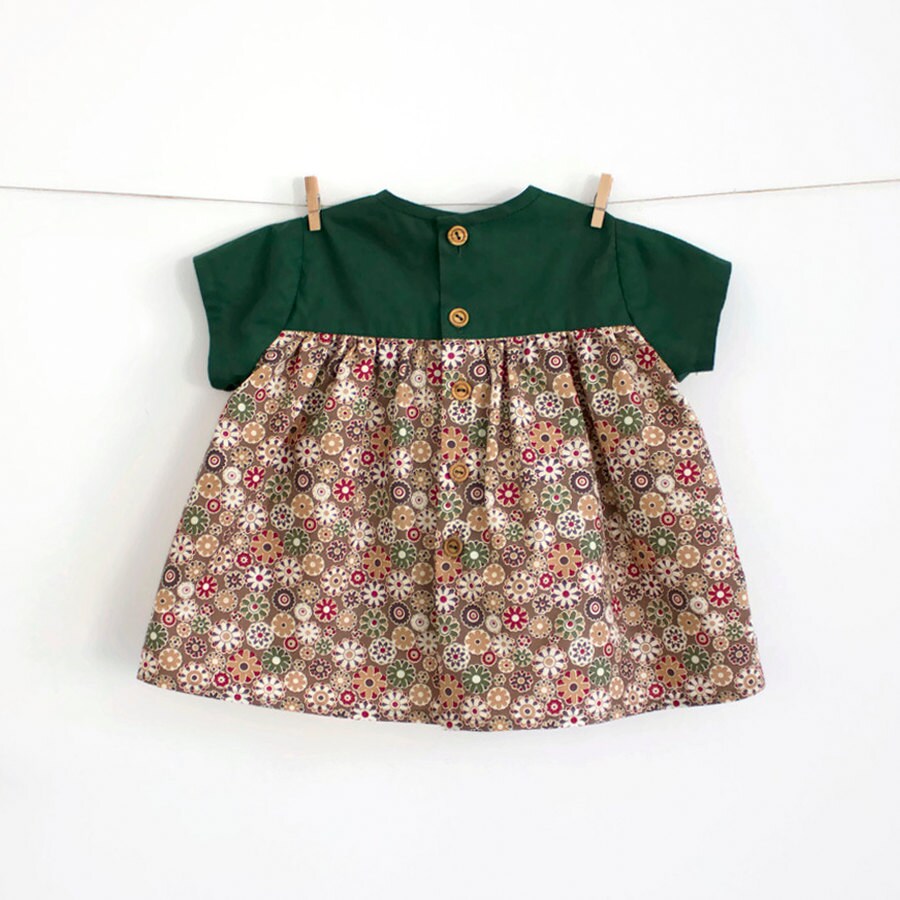 Baby Girl Blouse PDF Sewing Pattern Print at Home / | Etsy