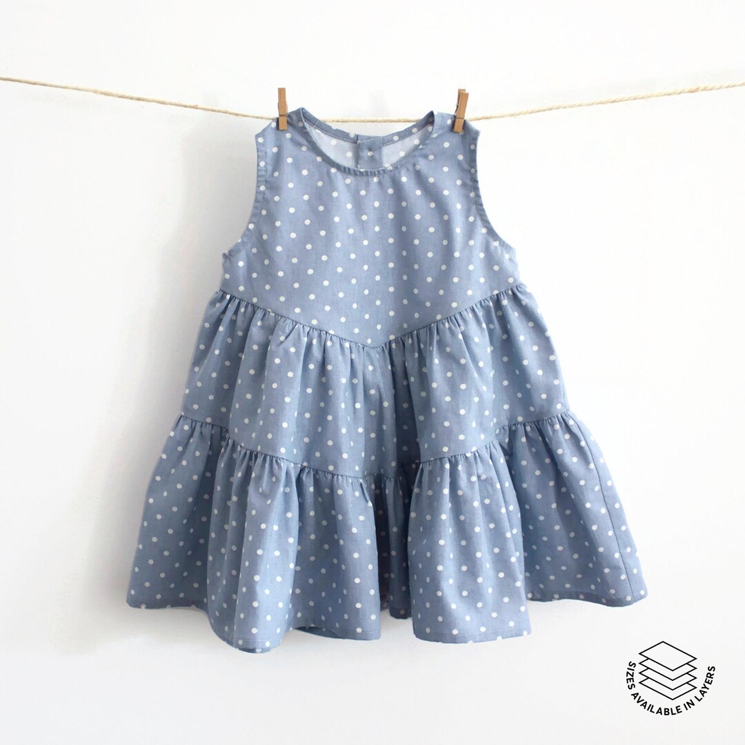 Baby Dress Pattern PDF Sewing Pattern – Instant Download – Peter Pan ...