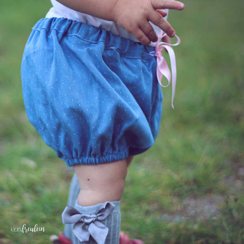 Baby Bloomers PDF Sewing Pattern With Optional Mock Fly - Etsy