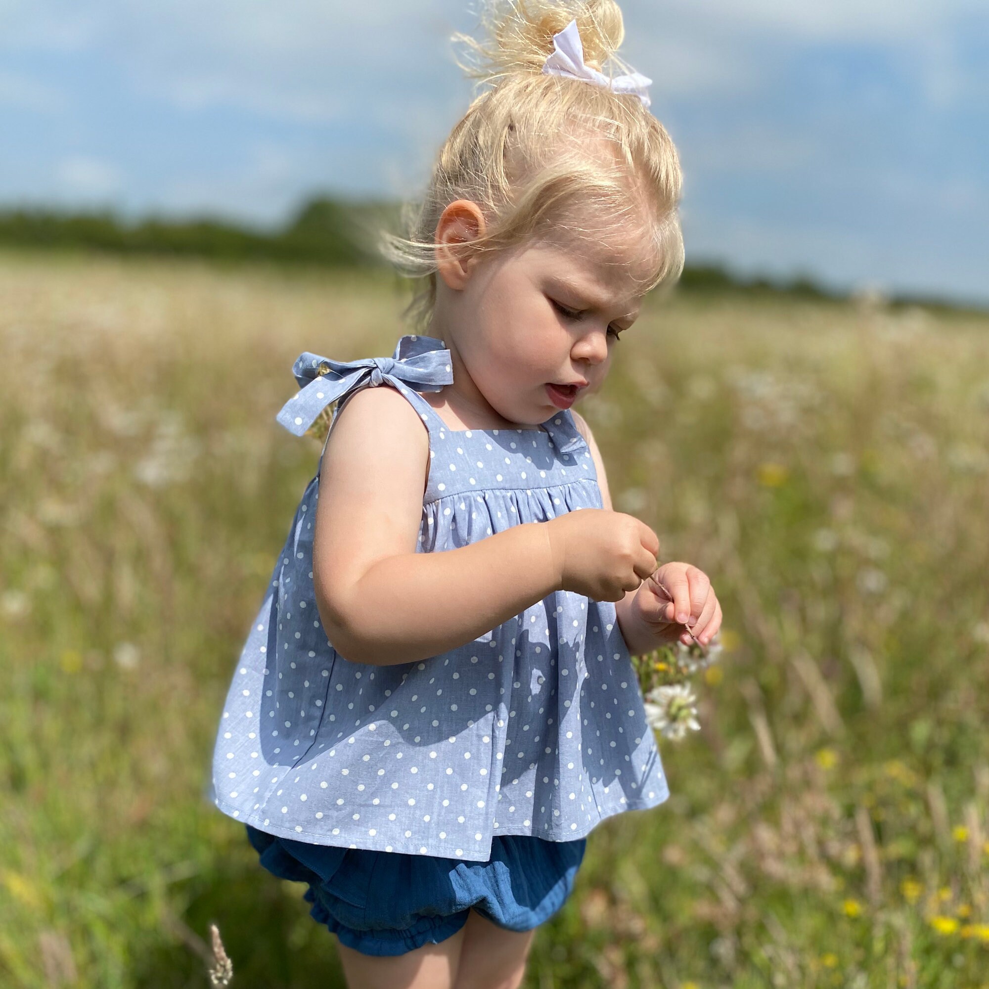 Baby Top Pattern PDF Sewing Pattern Instant download Ties | Etsy España