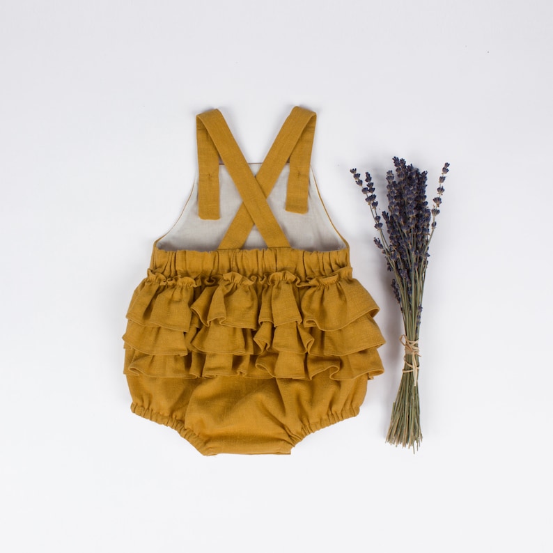 Baby Ruffled Romper PDF Sewing Pattern Instant Download - Etsy