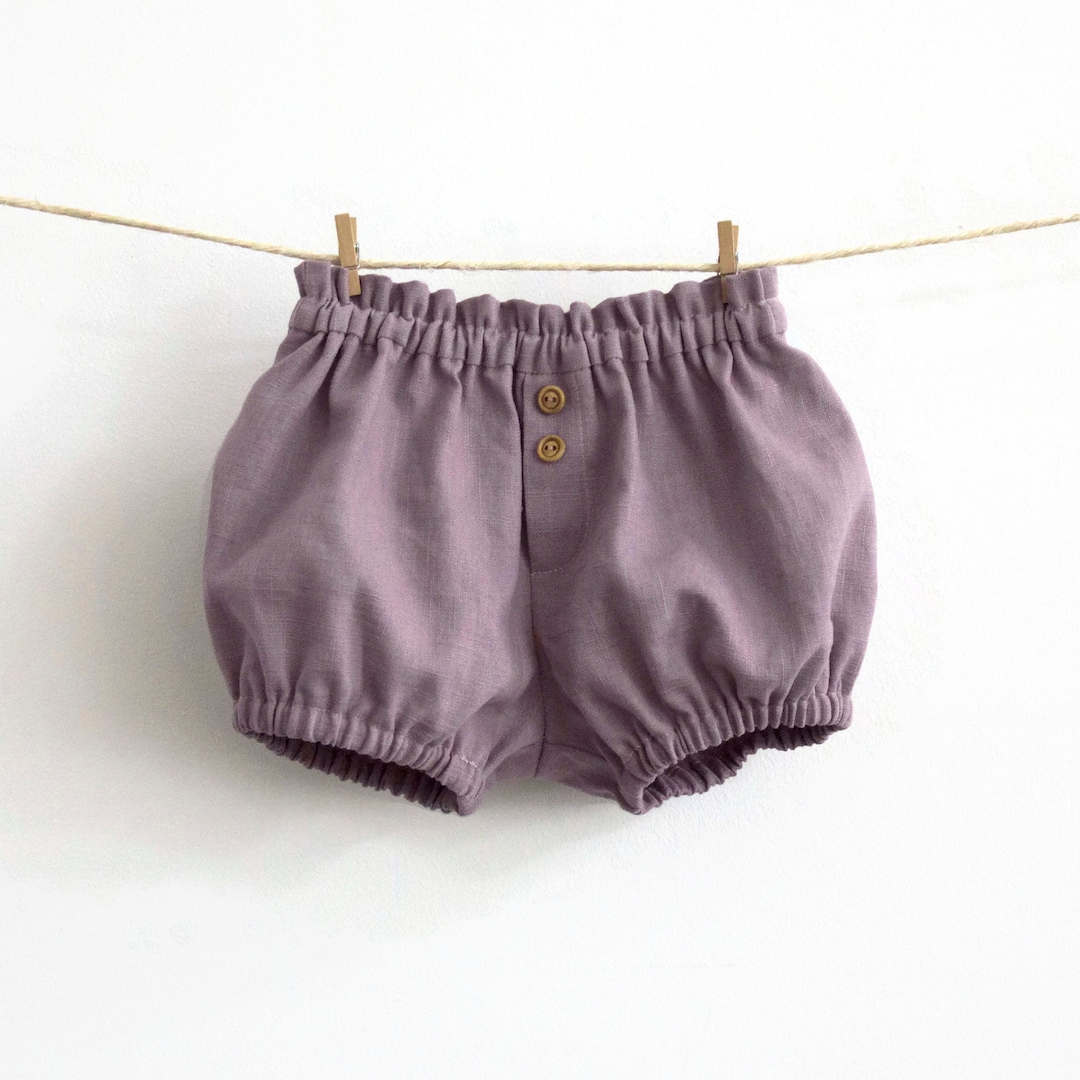 Baby Bloomers PDF Sewing Pattern – Ruffled Waistband – With Optional ...