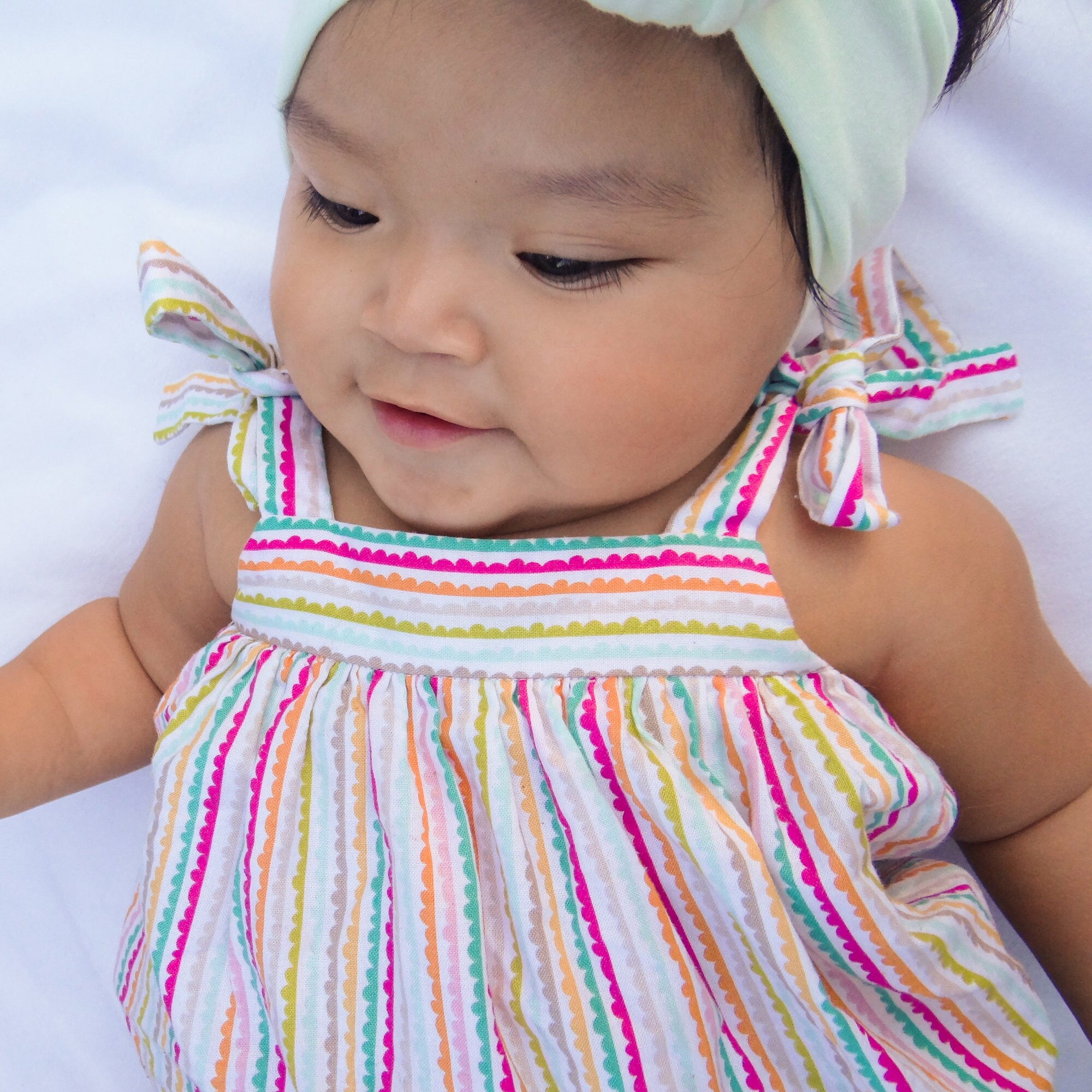 Baby Top Pattern PDF Sewing Pattern Instant Download Ties - Etsy