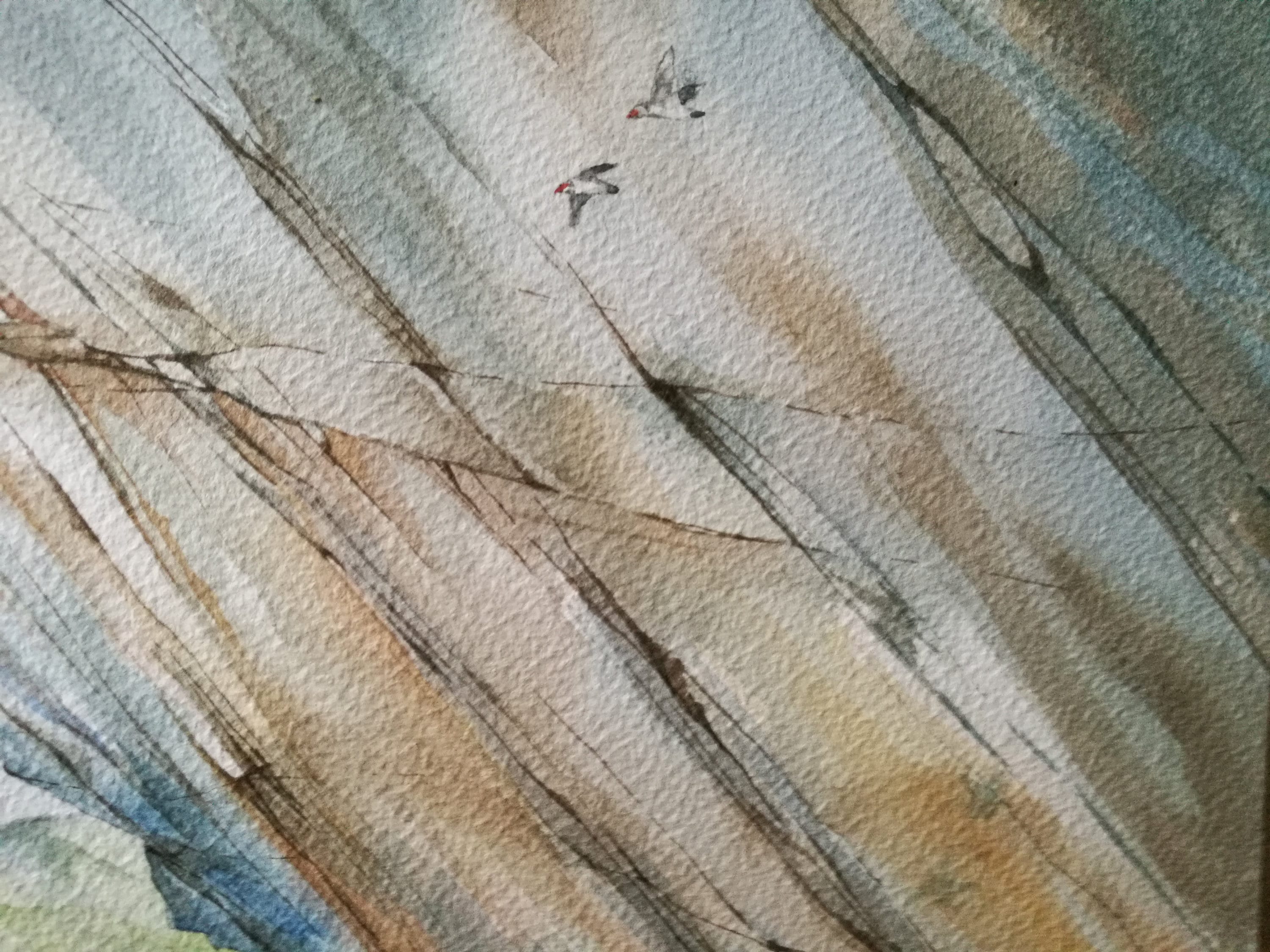 Scottish Seascape, St Kilda, Original Watercolour Painting by Norma ...