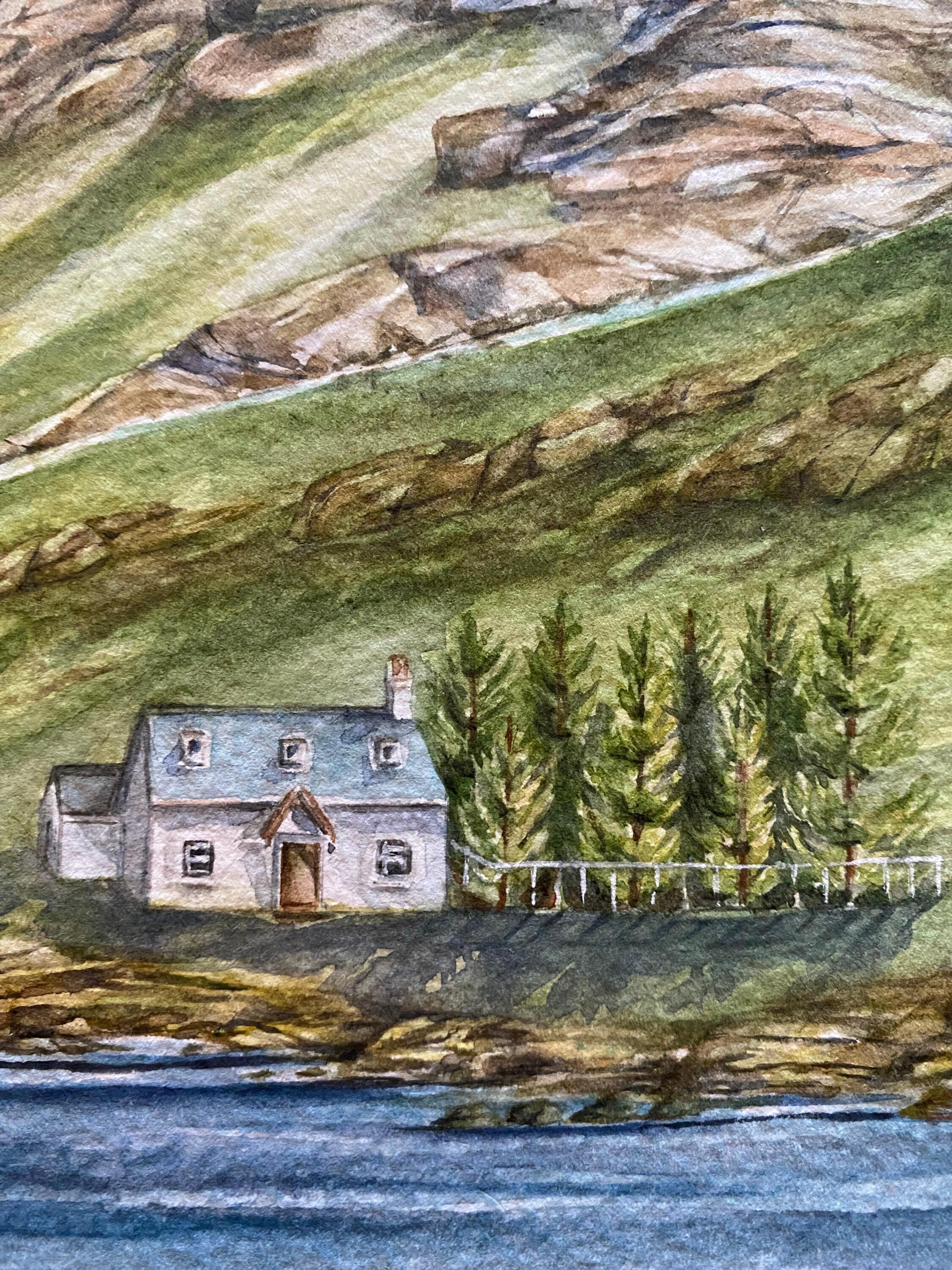 Bothy, Glen Coe Original Painting by Norma Robinson - Etsy UK
