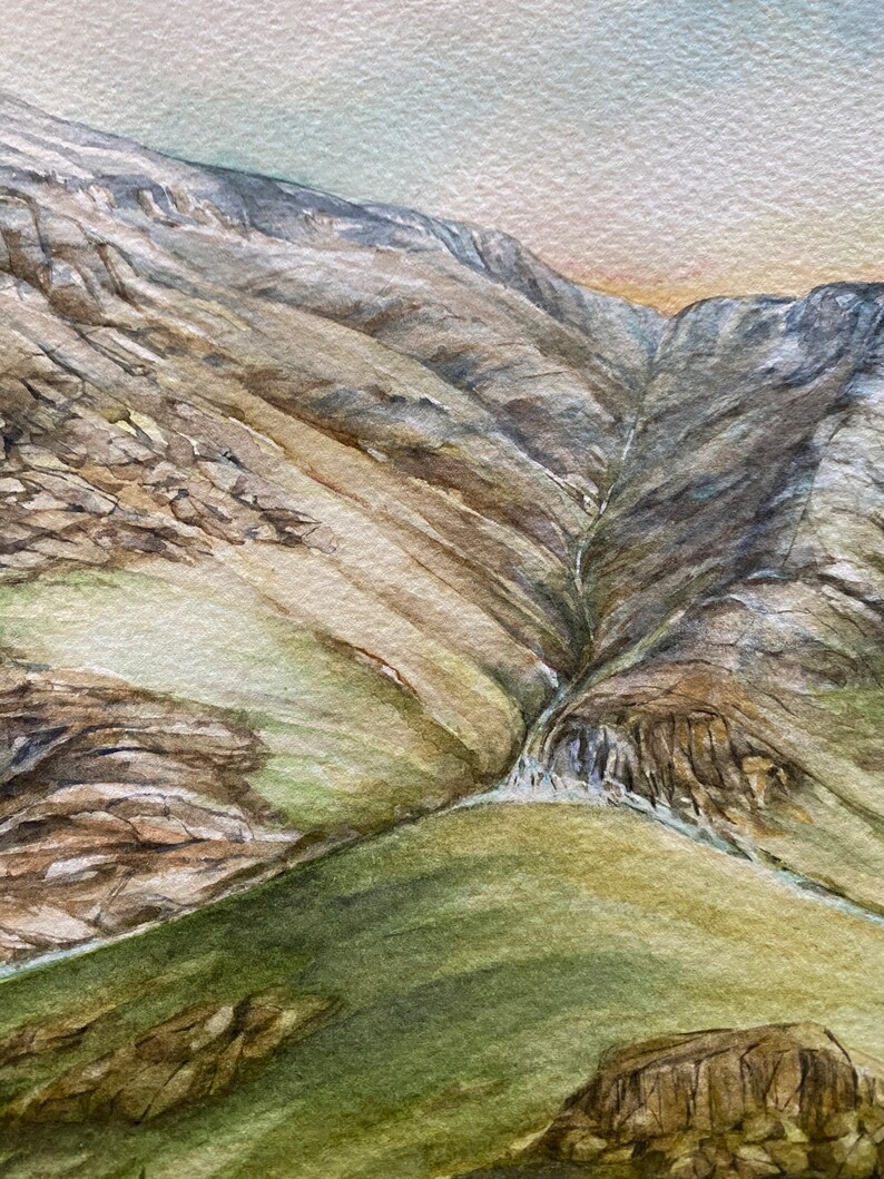 Bothy, Glen Coe Original Painting by Norma Robinson - Etsy UK