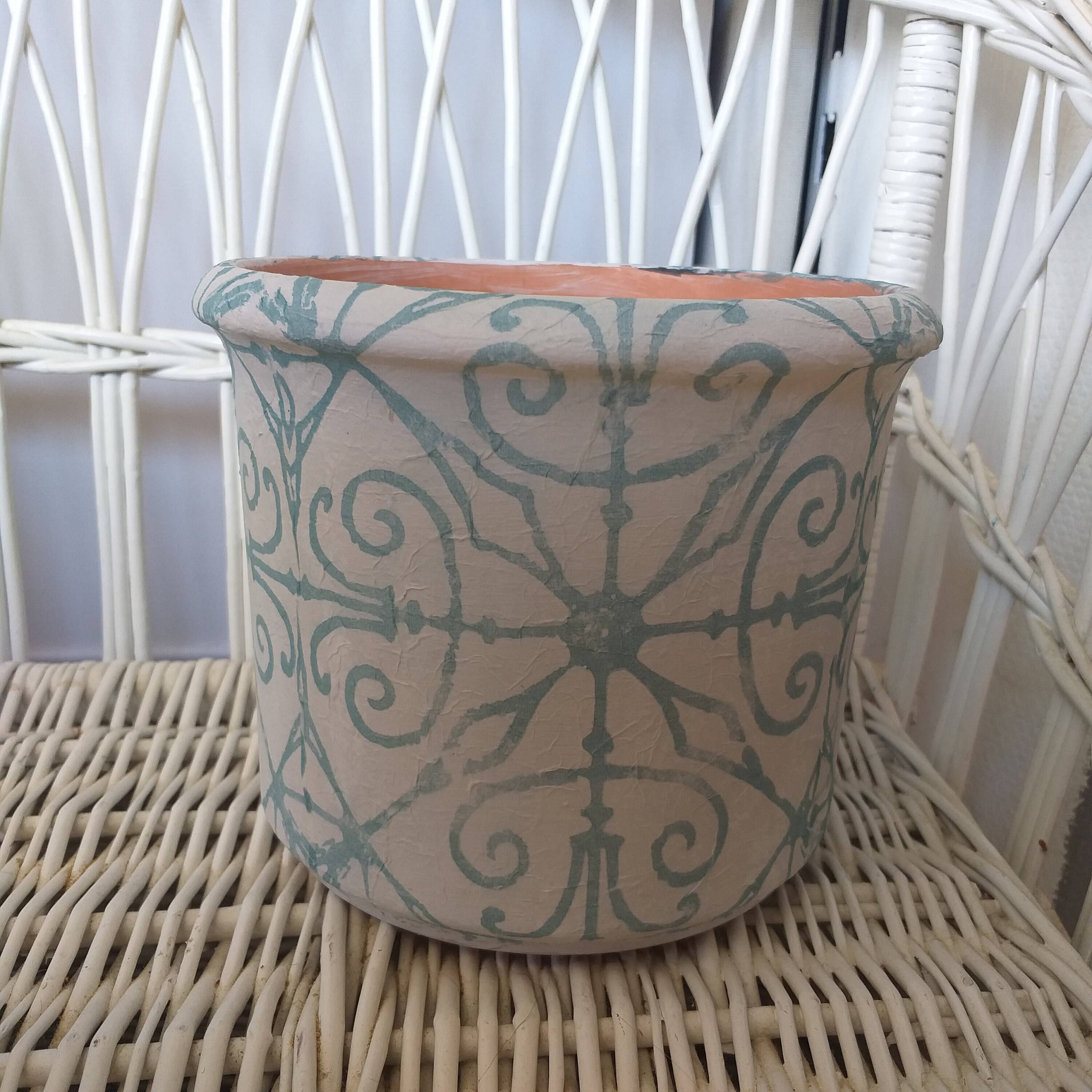 Topf Übertopf Maritim Shabby Groß | Etsy