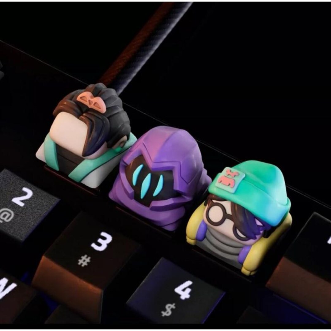 Keycap Val.orant,keycap Omen,sage,killjoy, Esc Keycap, Custom Keycap ...
