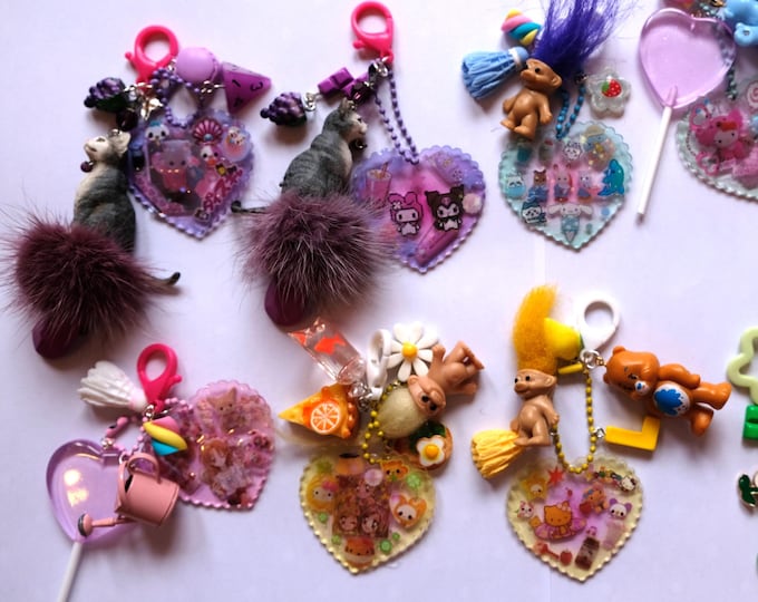 Trinket Bag Charms- Multiple Colours - Etsy