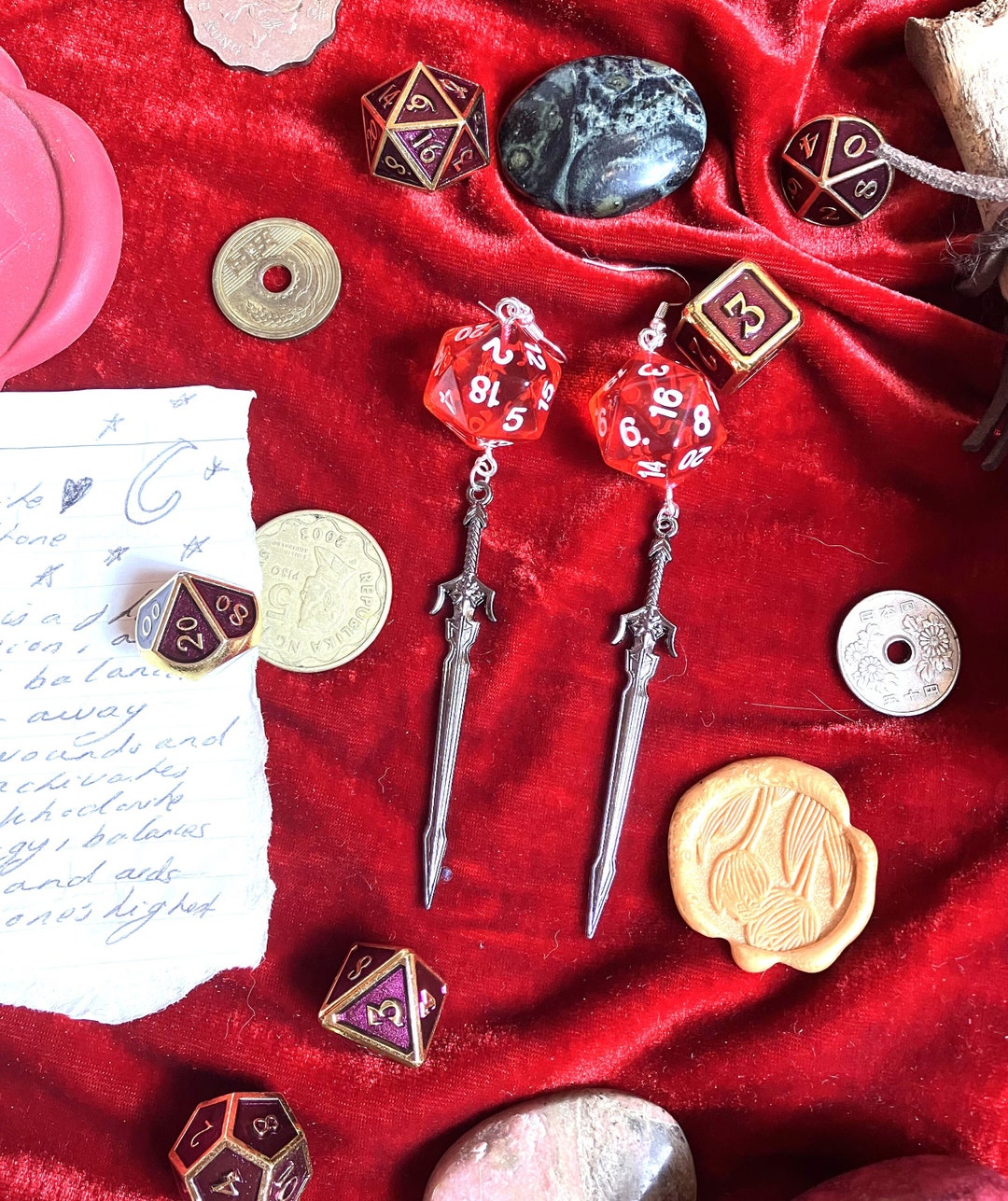 Blood Oath Blade Earrings - Etsy
