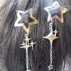 Shooting Star Hair Clips X 2 - Etsy