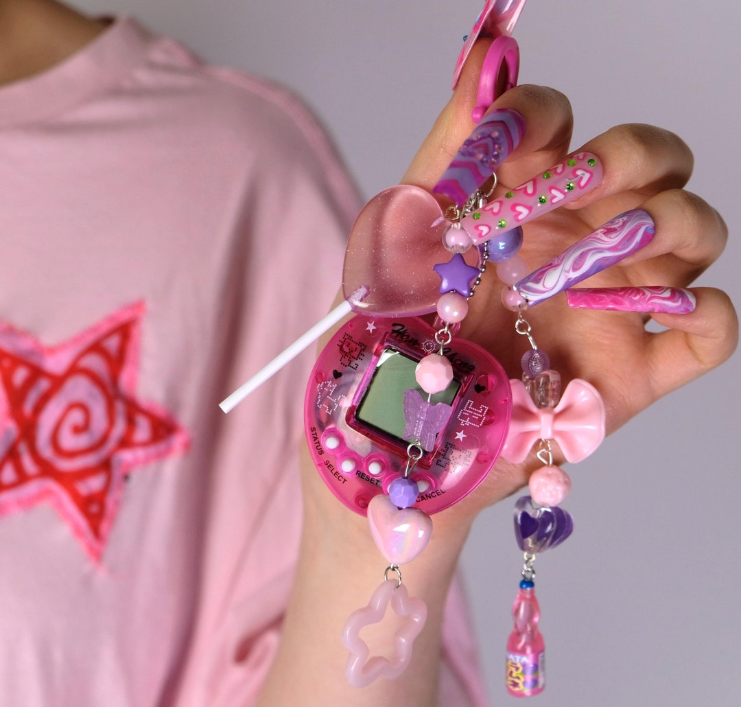Hyper Pop Bag Charm - Etsy