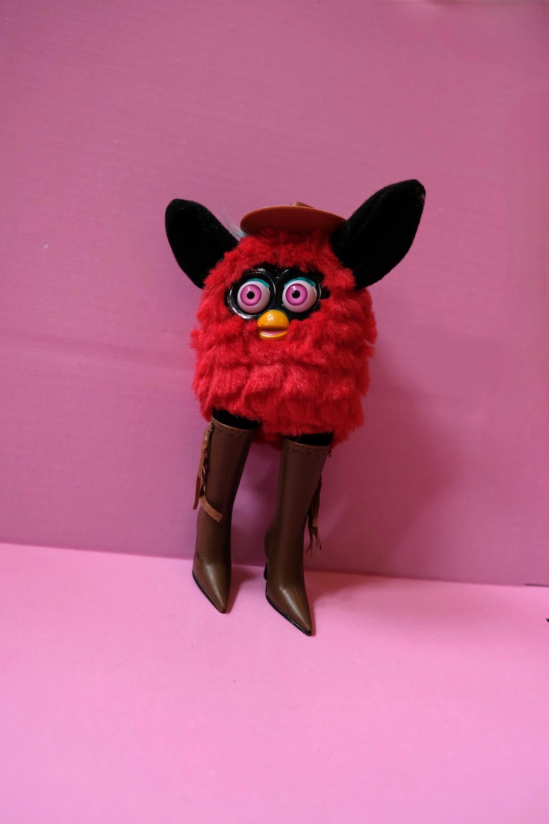 Furby Monster- Cow Boy - Etsy