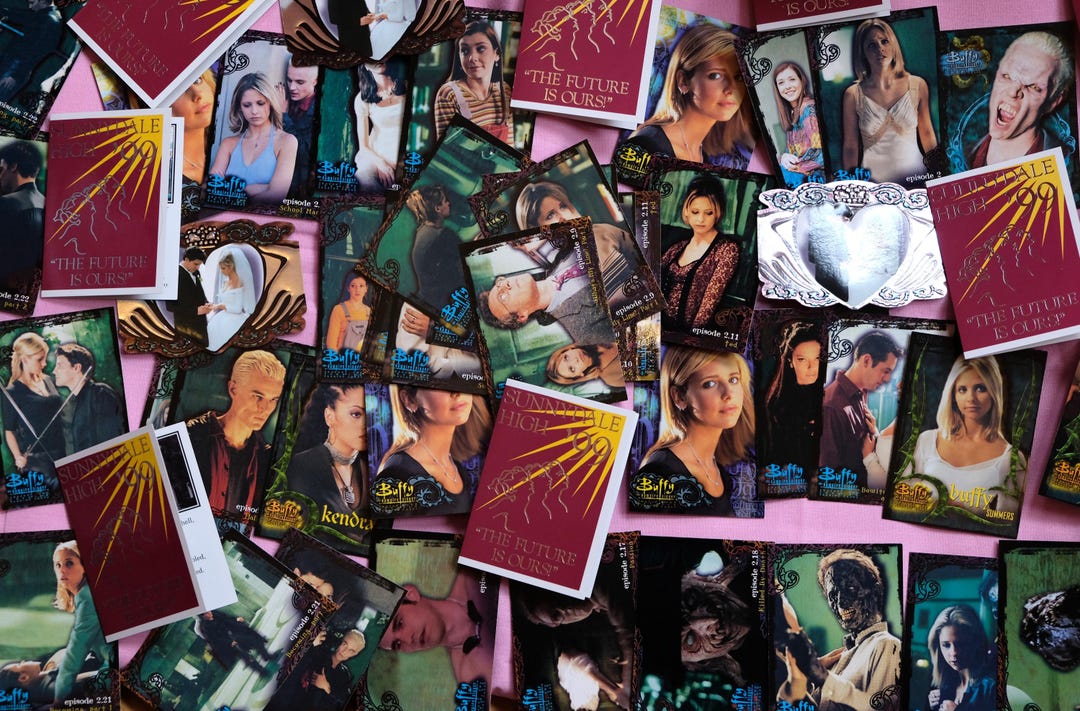 10 X Vintage Buffy the Vampire Slayer Cards - LAST ONE ! - Etsy