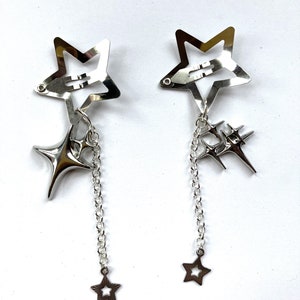 Shooting Star Hair Clips X 2 - Etsy