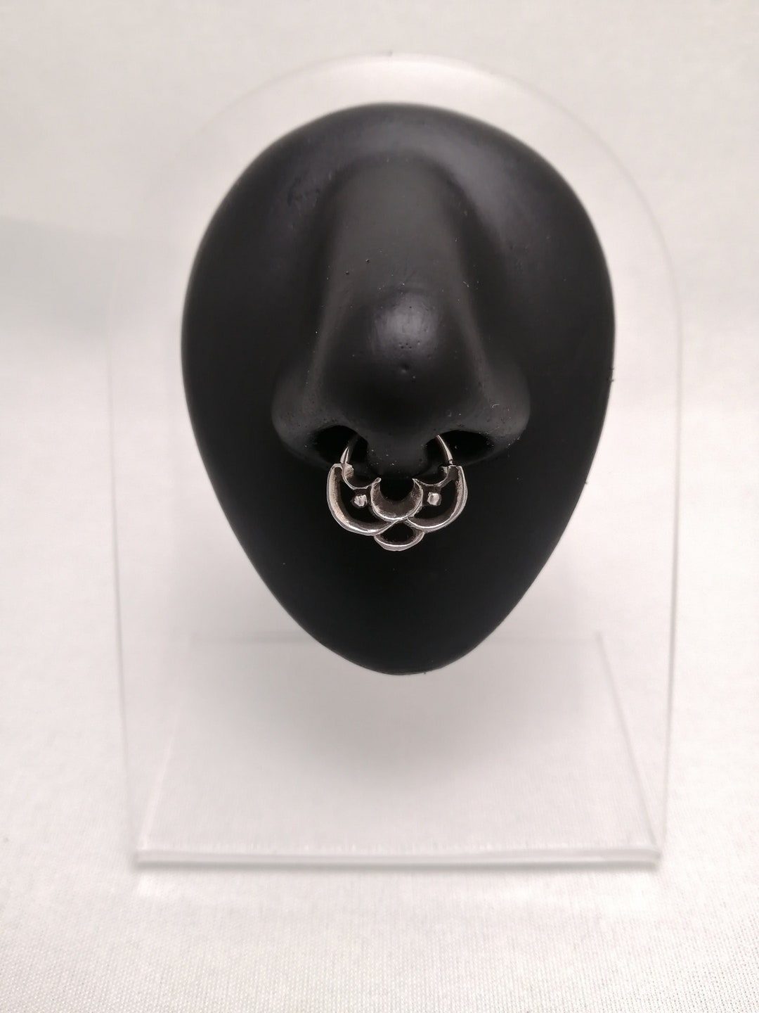 Gypsy Septum, Faux Piercing, Vitrail,925 Septum, Statement Piece ...