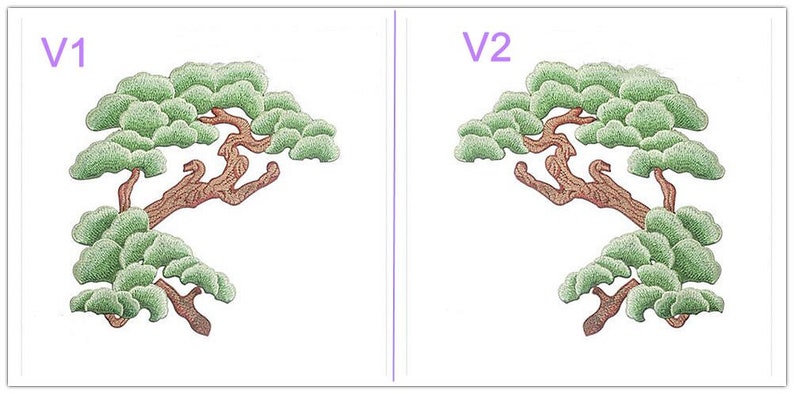 Pine Tree Leaves Leaf Lace Embroidery Applique Green Sew on - Etsy