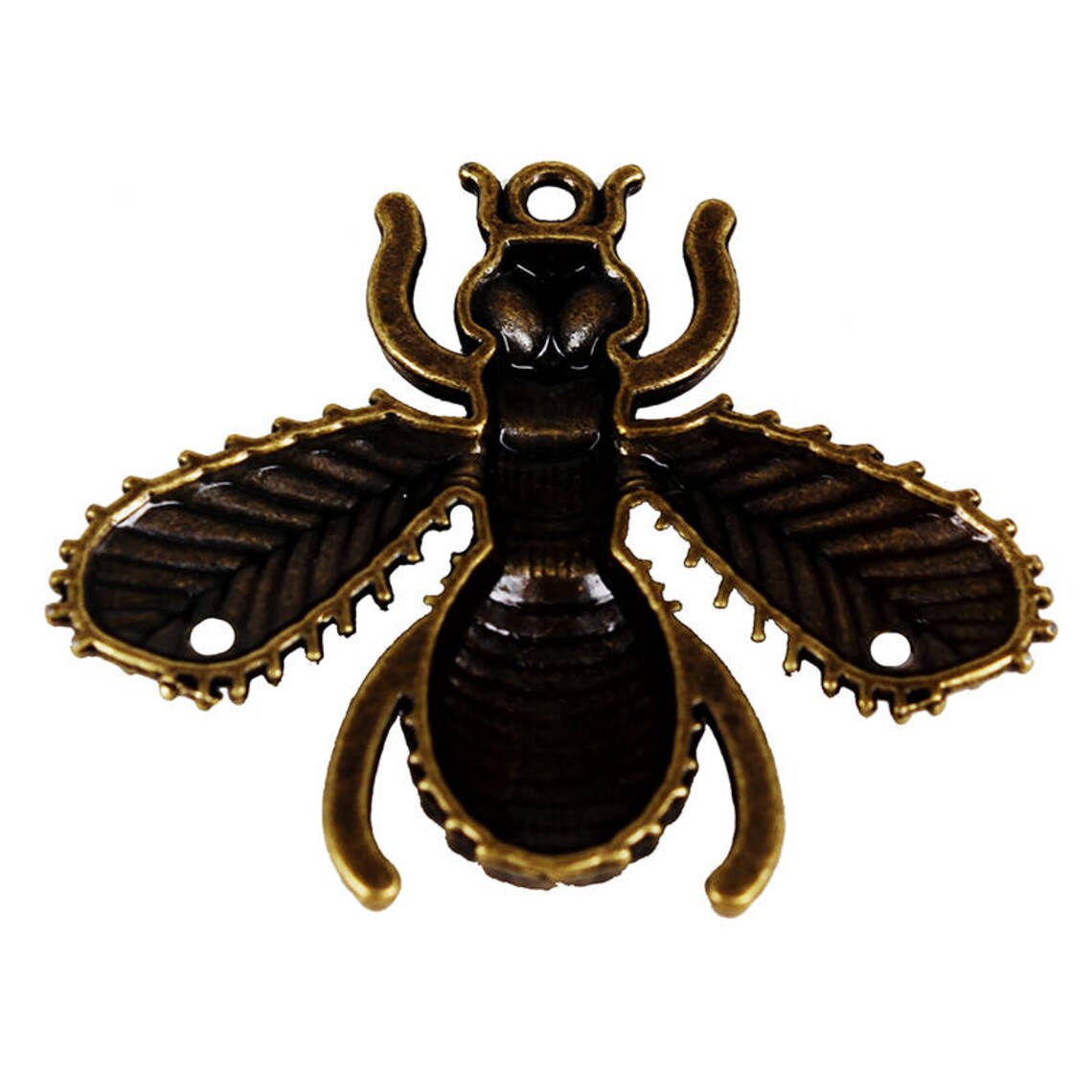 Vingtage Fashion Button Bee Buttons Gold Bronzed DIY Cloth - Etsy